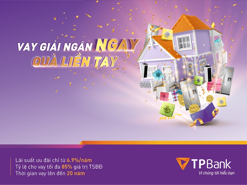 Đăng ký vay nhanh tại TPBank - Vay ngay 100tr - Ngân Hàng Online