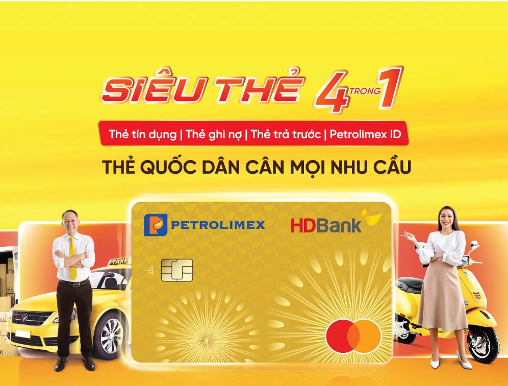 4 bước mở thẻ HDBank 4 in 1 online - Hạn mức lên đến 10 tỷ đồng