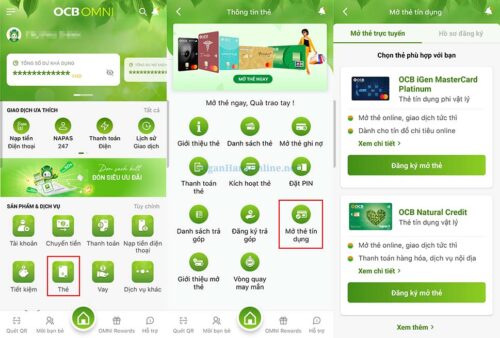 7 bước mở thẻ tín dụng OCB online - Nhận ưu đãi cực hấp dẫn