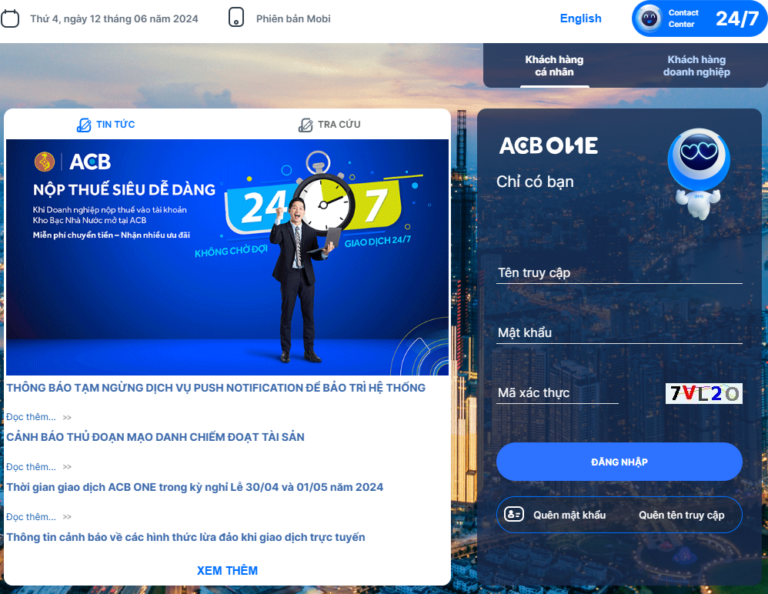 ACB Online là gì? Hướng dẫn đăng ký và sử dụng dịch vụ ACB online